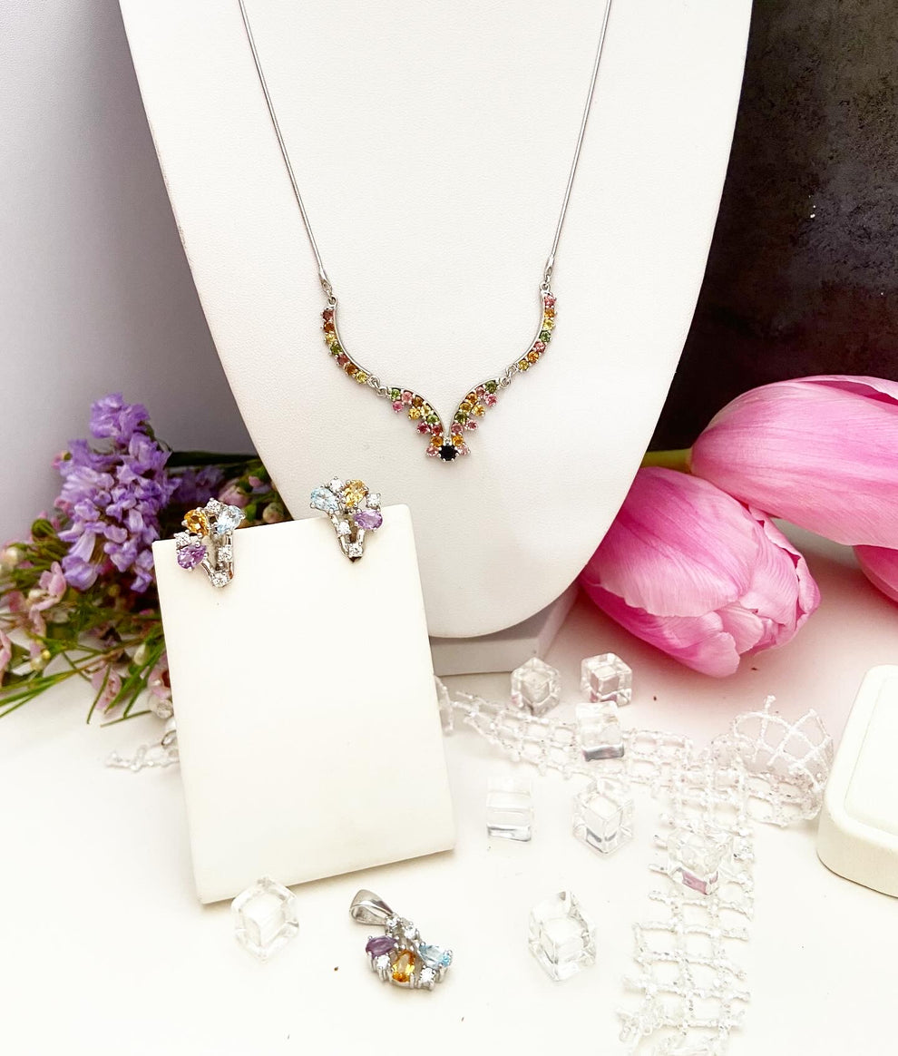 Gemstone Set “Scatter” – Baltic Jewelry